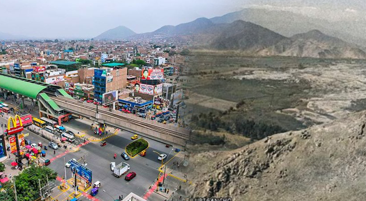 Así se veía Zárate, la primera urbanización de San Juan de Lurigancho ...