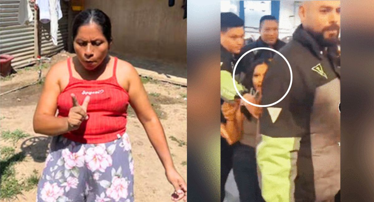 TikTok viral: Captan a Lis Padilla rodeada de seguridad al salir de ...