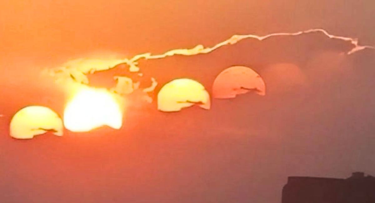 "7 soles" en el cielo de China: ¿por qué sucedió y cómo se le conoce a ...