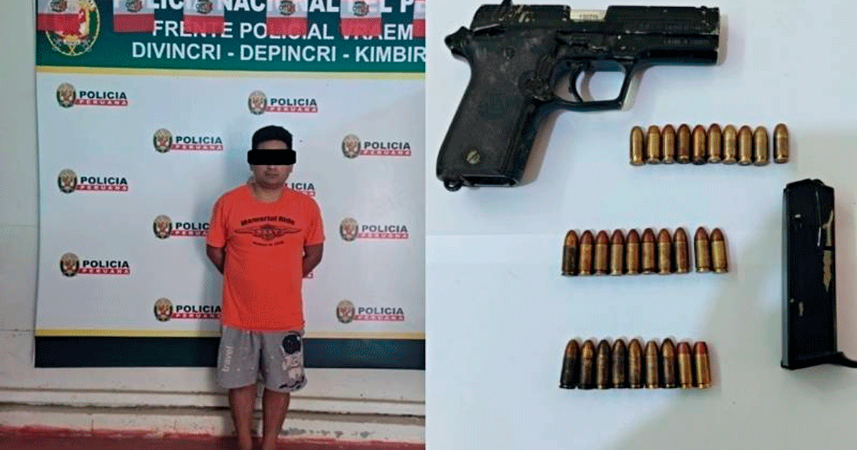 Pnp Detiene A Cabecilla De Banda Implicado En Asesinato De Agente