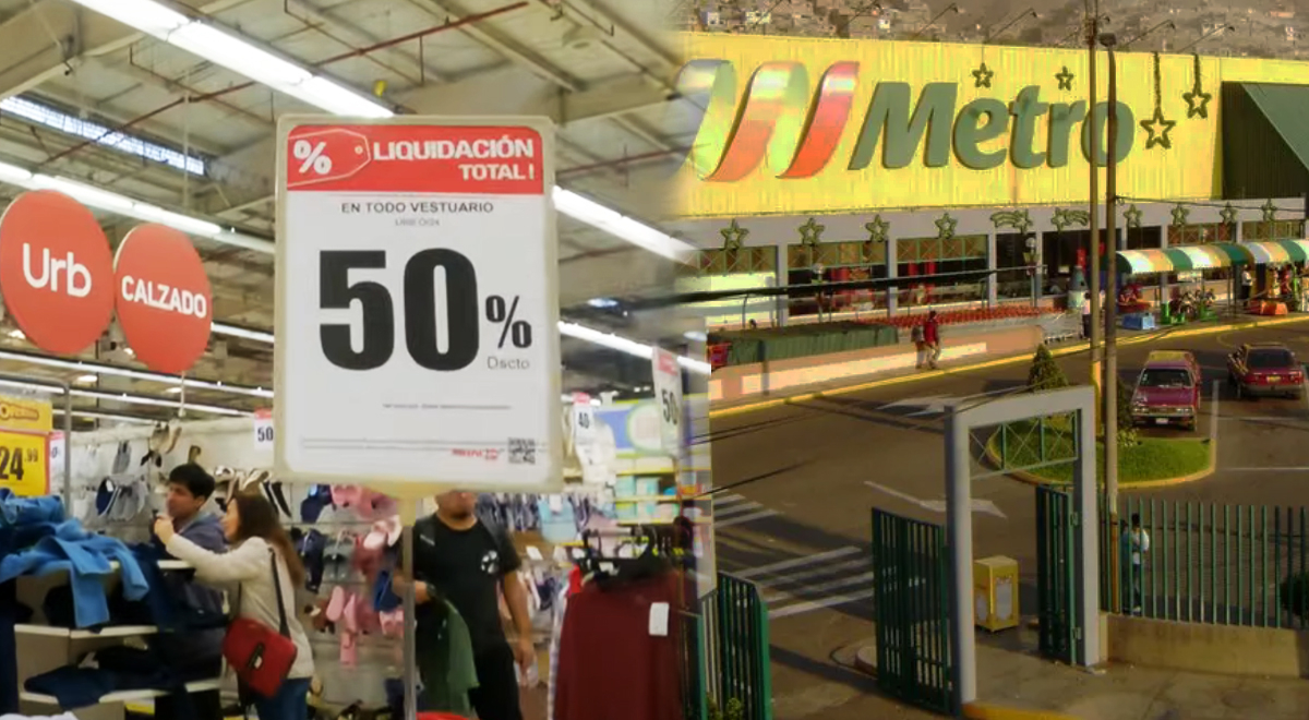 Metro UNI REMATA productos a mitad de precio antes de cierre: ¿Hasta ...