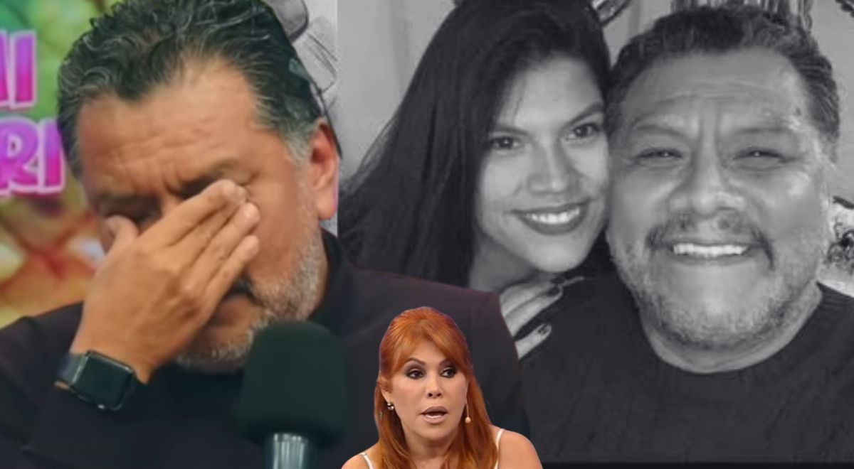 Tomás Angulo rompe en llanto tras ser defendido por su hija Francis de su pelea con Magaly ...