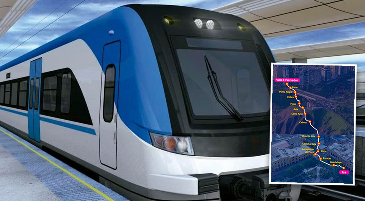 Tren Lima-Ica será el más veloz de América Latina: recorrerá 15 ...