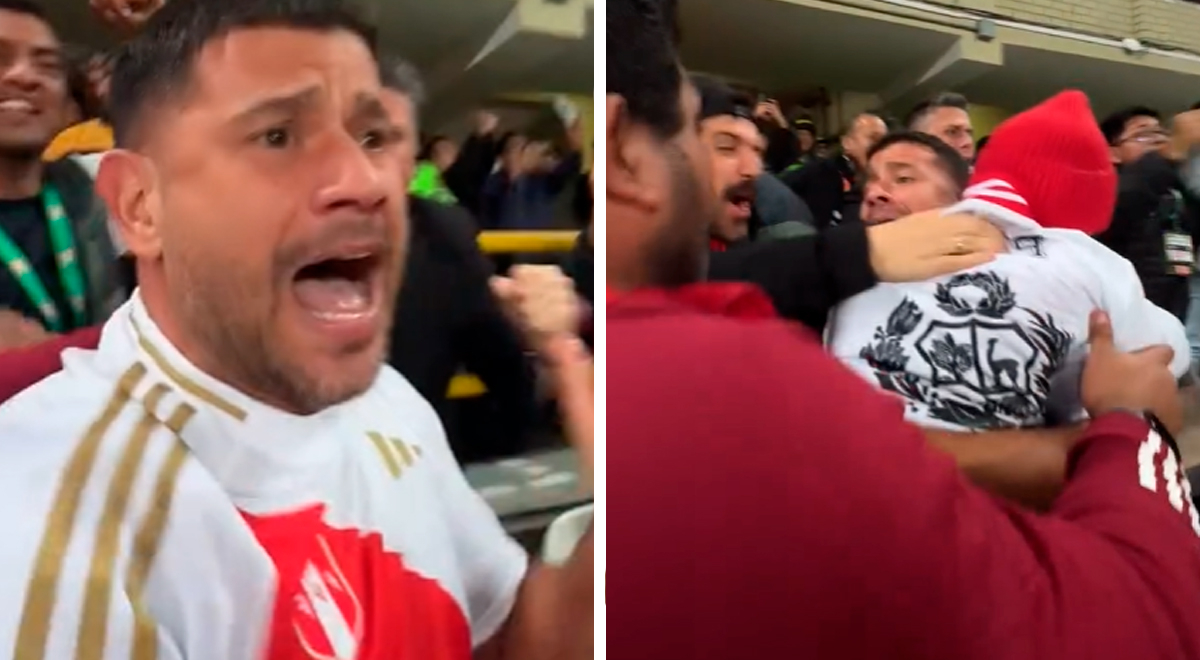 Yaco Eskenazi y la eufórica celebración junto a Liam tras gol de la ...