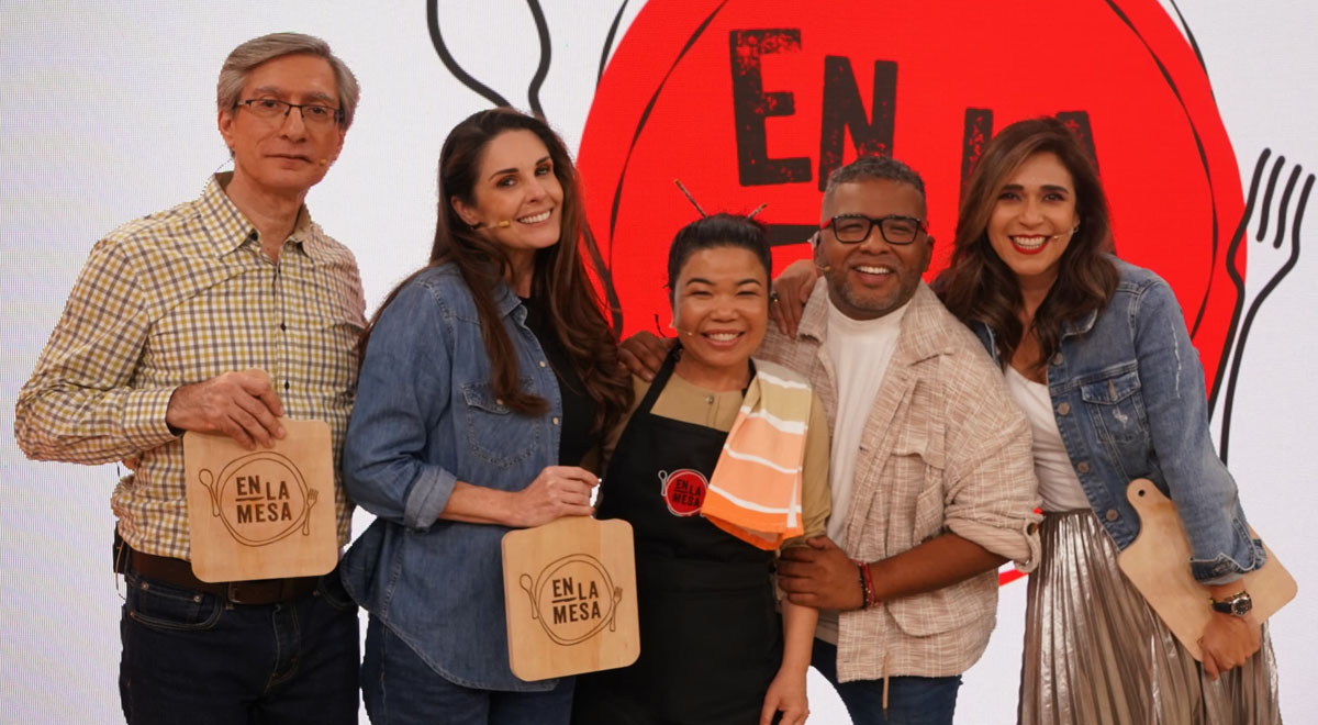 Choca Mandros estrena programa "En la mesa" | El Popular