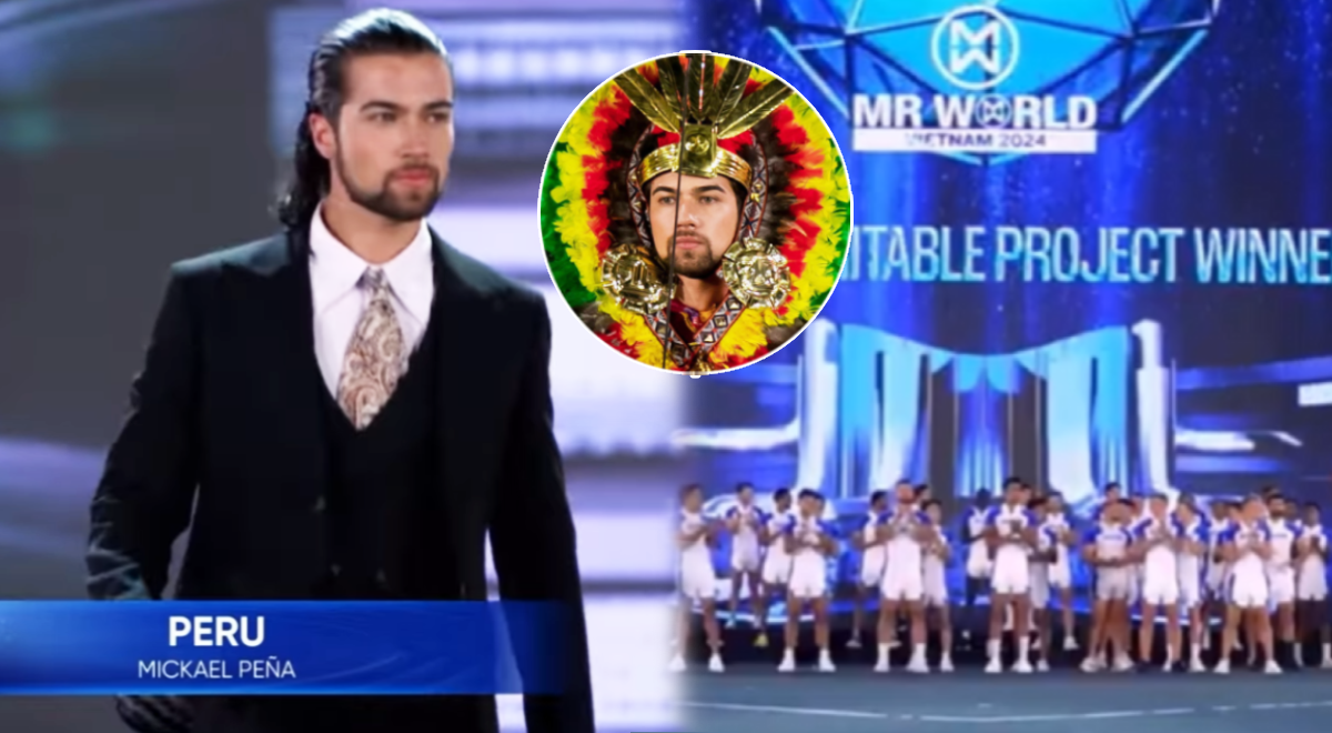 Mister World 2024: Mister Perú, Mickael Peña, marca historia al lograr ...