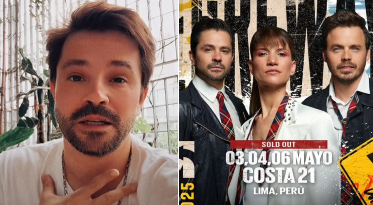 Felipe Colombo impactado por los 'sold out' de conciertos de Erreway en ...