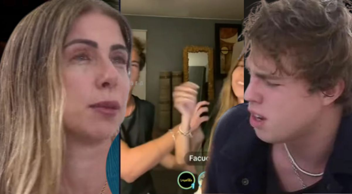 Hijo de Fiorella Cayo, Facundo, LE FALTA EL RESPETO a su mamá en pleno live de TikTok: "Mamá, no ...