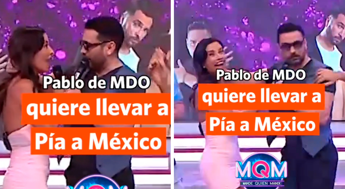 Pablo Portillo de MDO SORPRENDIÓ al intentar besar a María Pía Copello ...