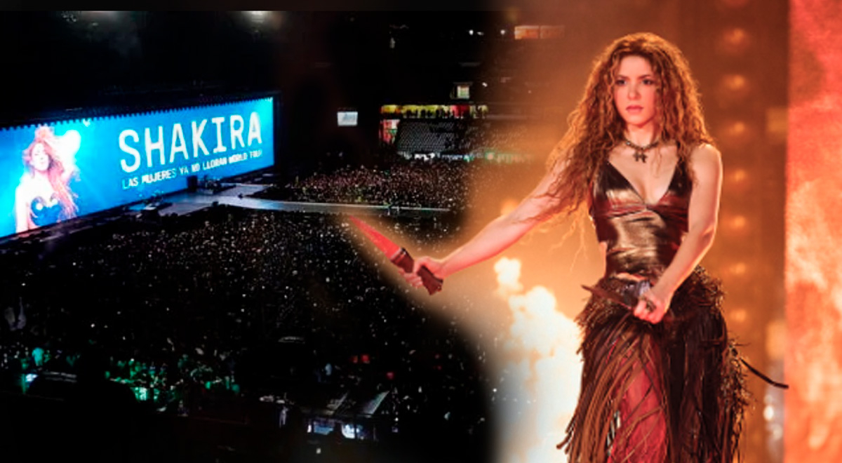 Shakira: fans reportan cambio de último minuto en el mapa de ...