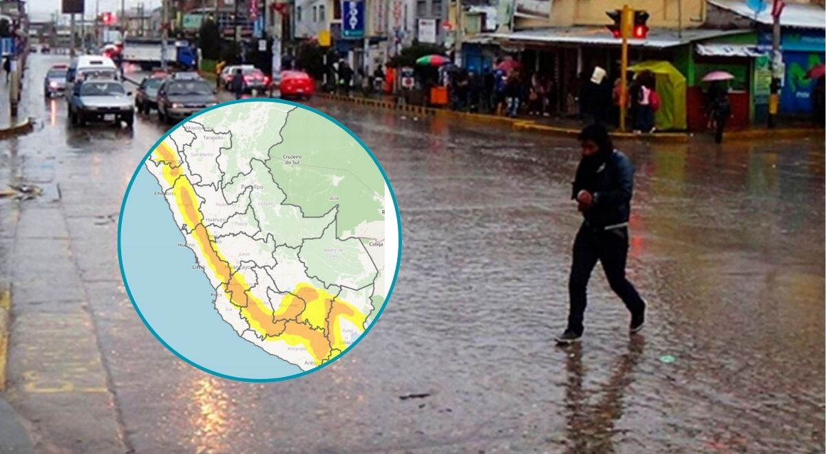 Estas son las 19 regiones del Perú que sufrirán descargas eléctricas y ...