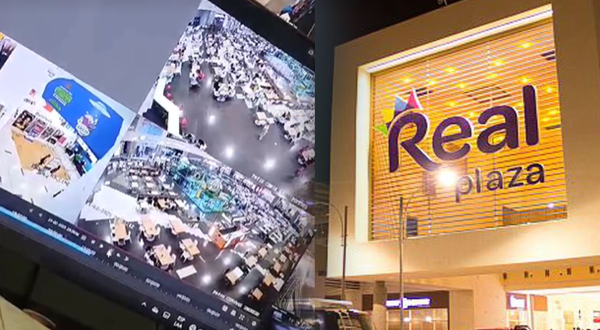 Real Plaza Trujillo: Video de cámaras de seguridad muestra el MOMENTO ...
