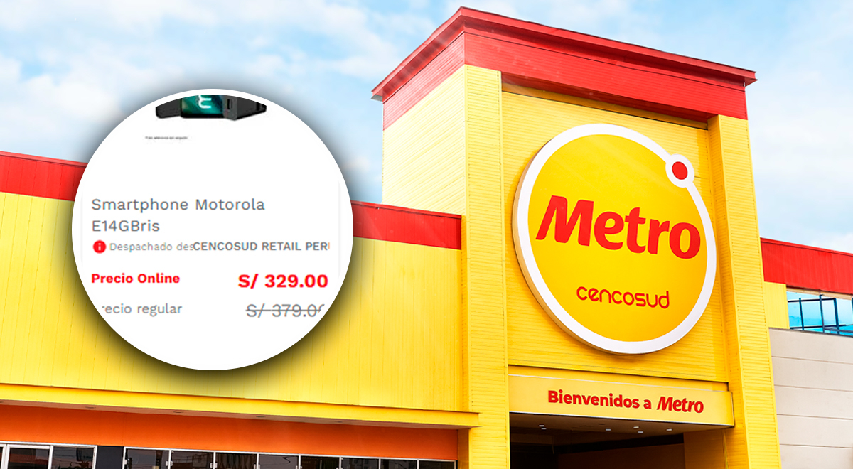Metro se vuelve loco y remata celulares de marca desde los S/329: así ...