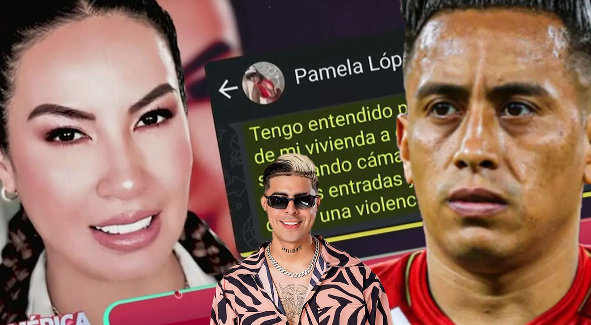 Christian Cueva EXIGE ver cámaras de casa de Pamela López tras besos con salsero: "Para ver mis ...