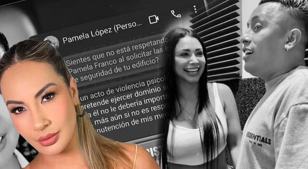 Pamela López exige a Christian Cueva que RESPETE a Pamela Franco tras revelar que pidió ver ...