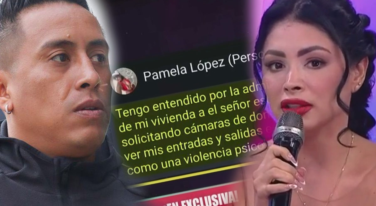 Pamela Franco se PRONUNCIA sobre pedido de Christian Cueva para ver cámaras de casa de Pamela ...