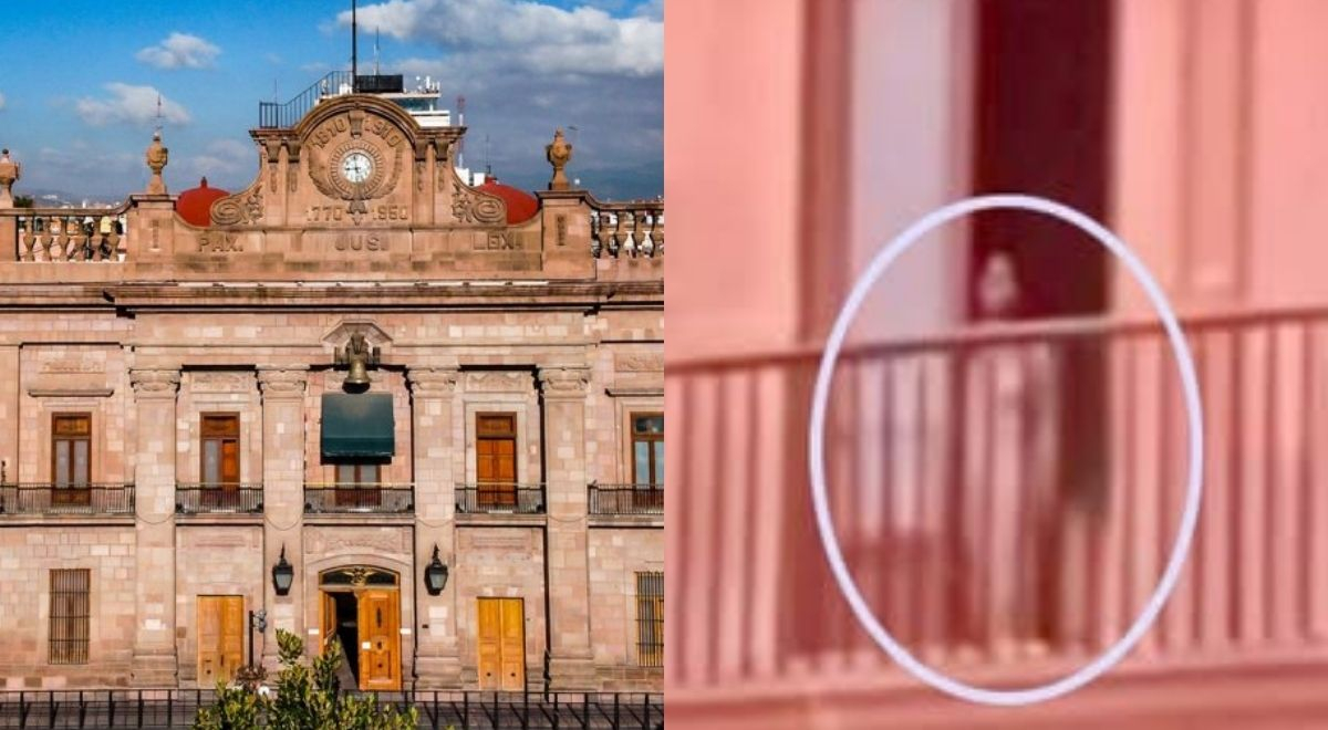 Captan a mujer semidesnuda dentro de Palacio de Gobierno a plena luz del día y autoridad dice ...