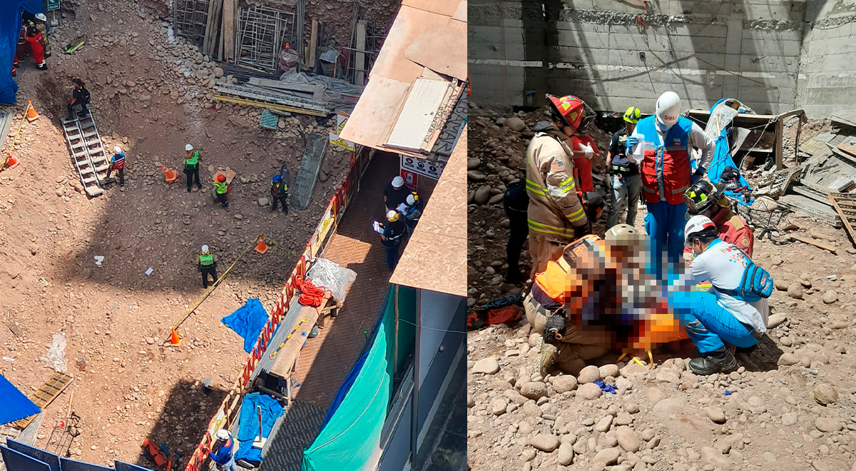 Jesús María: se confirma un fallecido tras derrumbe de grúa en obra de construcción | El Popular