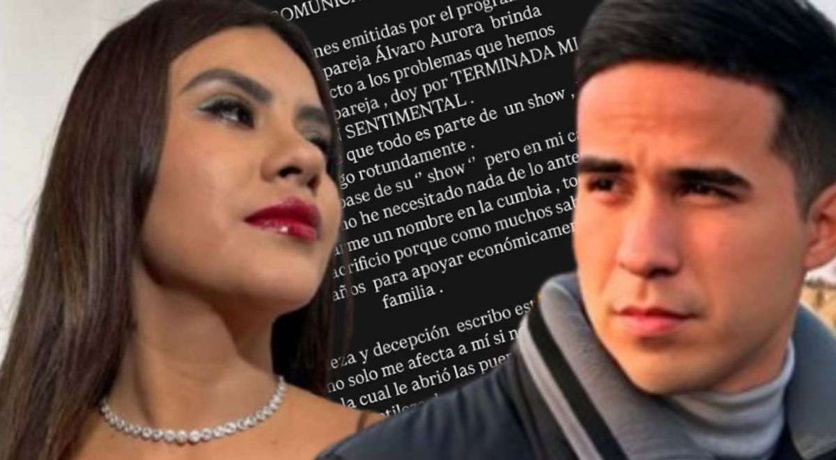Thamara Gómez anuncia el FIN DE SU RELACIÓN con Álvaro Aurora tras ...