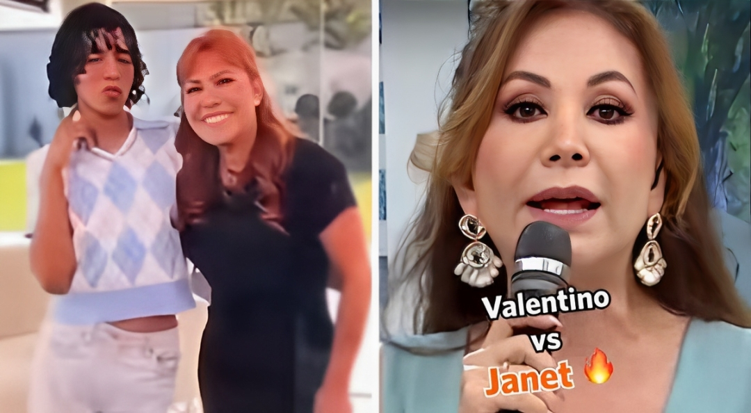 TikToker Valentino SACA PICA a Janet Barboza y PRESUME encuentro con Magaly Medina | El Popular