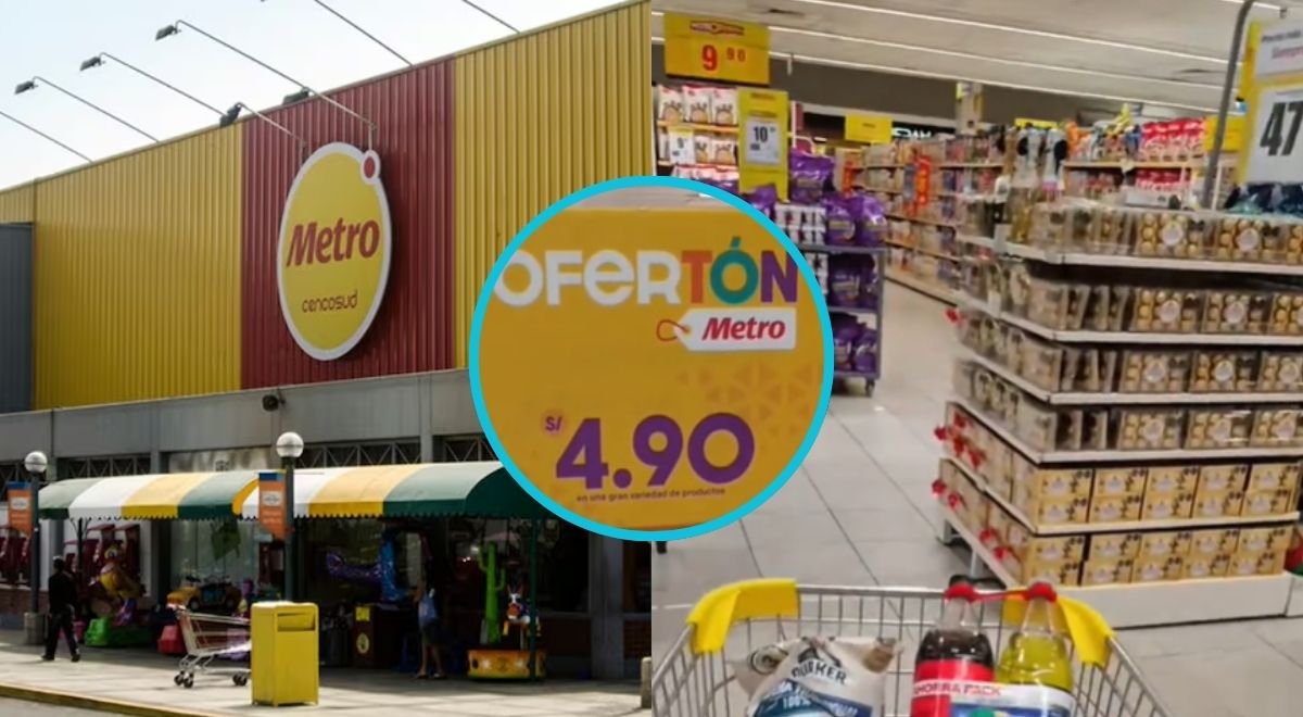 Metro REMATA miles de productos desde S/4.90: cómo acceder a la oferta ...