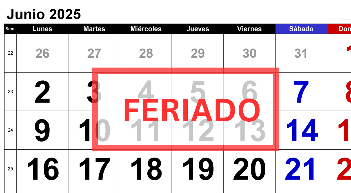 Confirmado: El lunes 2 de junio será feriado: se viene un nuevo fin de ...