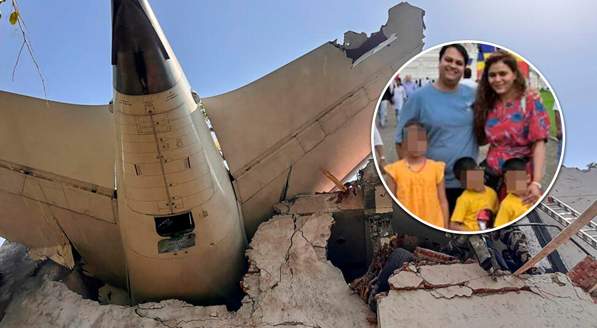 Muere toda una familia en el trágico accidente aéreo Air India: se mudaban para iniciar una ...