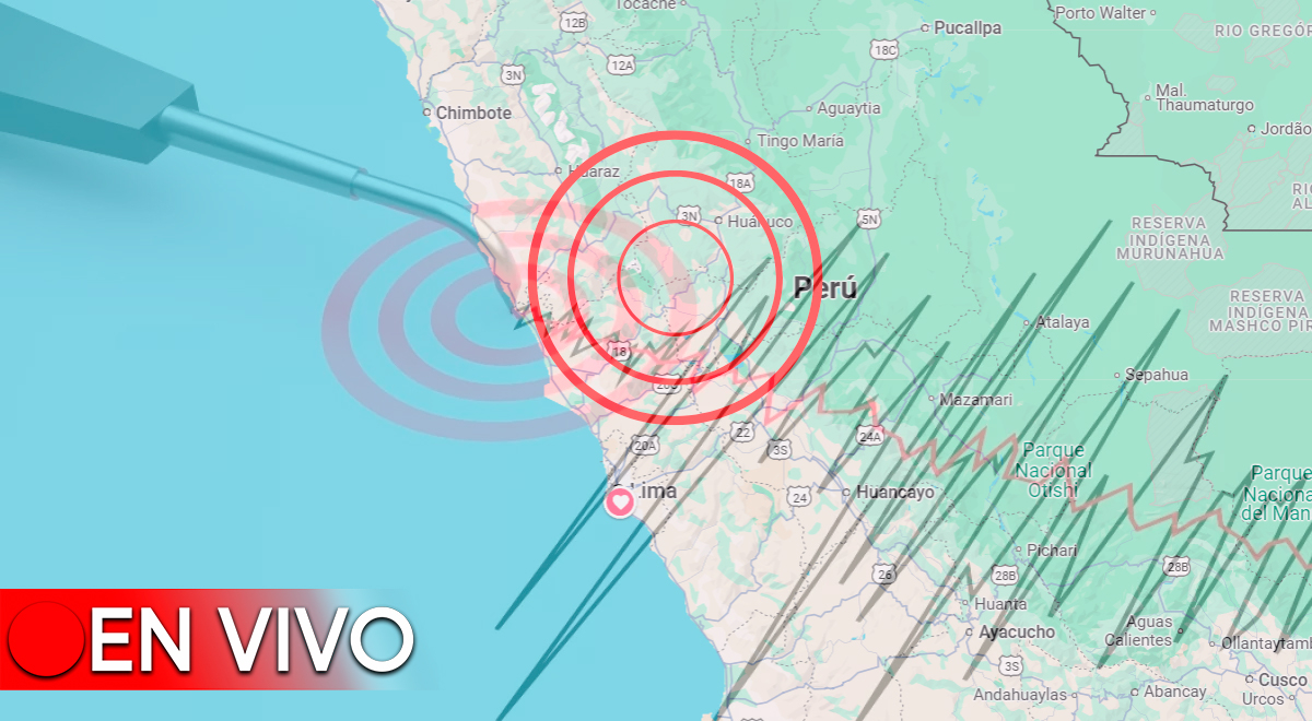 Temblor en Lima hoy, lunes 01 de julio: epicentro del último sismo en ...