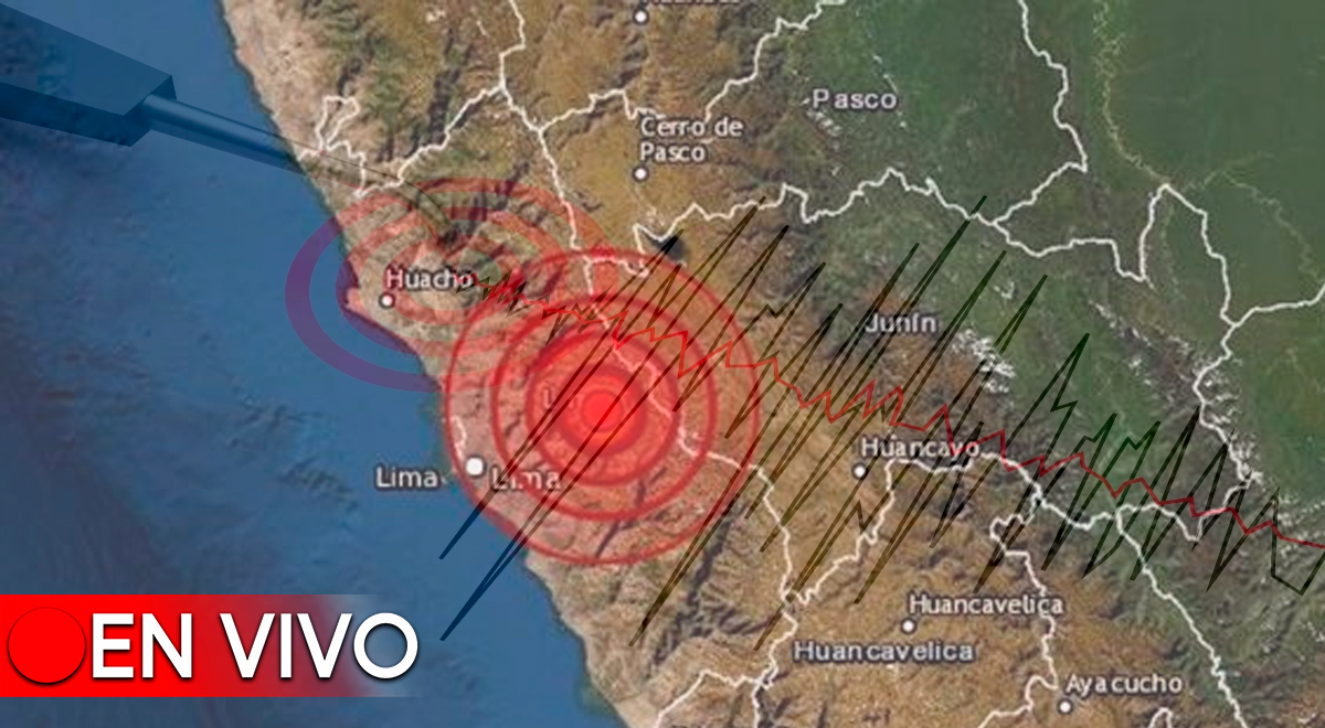 Temblor en Lima hoy, jueves 03 de julio: epicentro del último sismo en ...