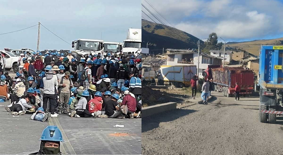 Paro nacional de mineros EN VIVO: lista de carreteras bloqueadas ...