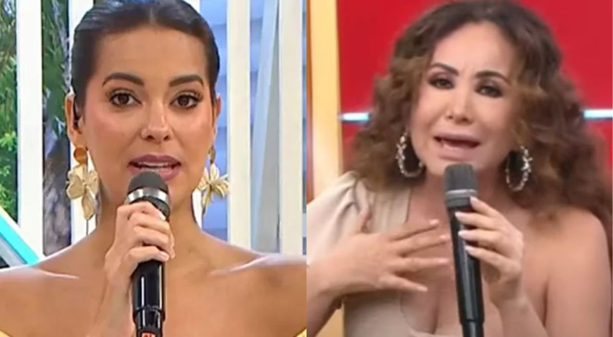 Janet Barboza NINGUNEA a Valeria Piazza en pleno programa EN VIVO ...