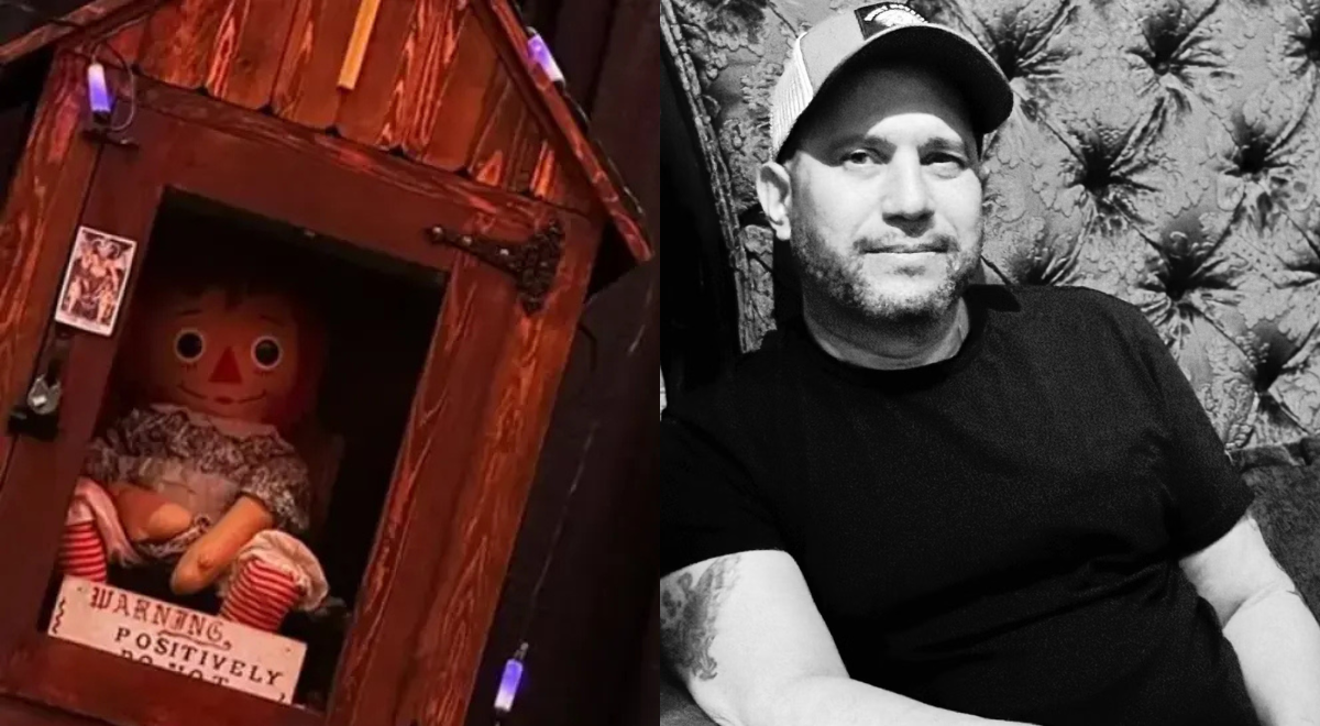 Fallece el hombre que protegía al mundo de Annabelle, la muñeca más ...