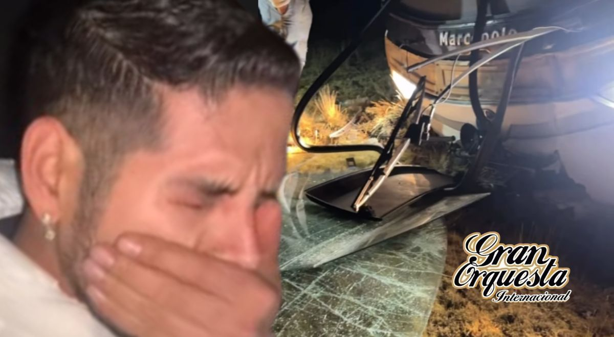 Dimas Ysla, cantante de Gran Orquesta Internacional, ROMPE EN LLANTO ...