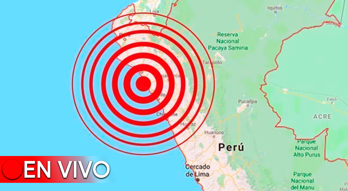 Temblor en Lima hoy, lunes 04 de agosto: epicentro del último sismo en ...