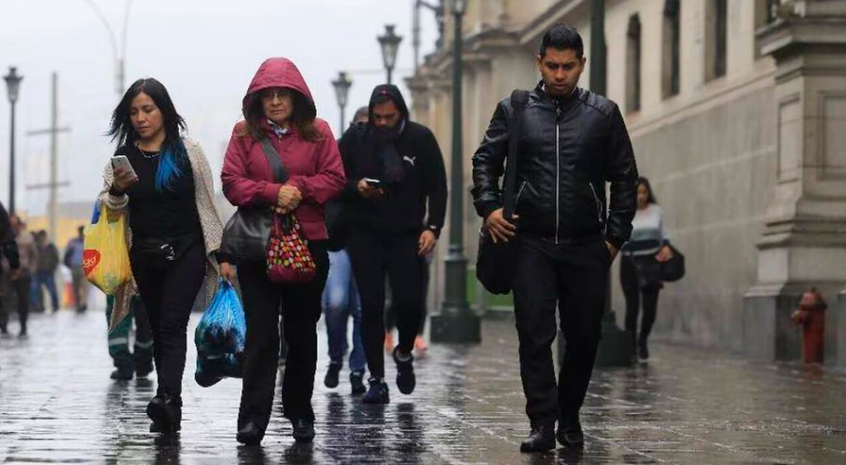 Senamhi lanza alerta por la presencia de lloviznas intensas y sensación ...