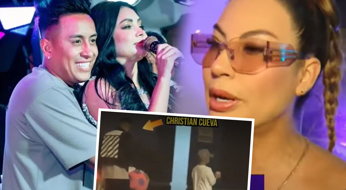 ¿Enfureció? Pamela López 'SE PRONUNCIA' tras APARICIÓN de Christian Cueva en casa de Pamela ...