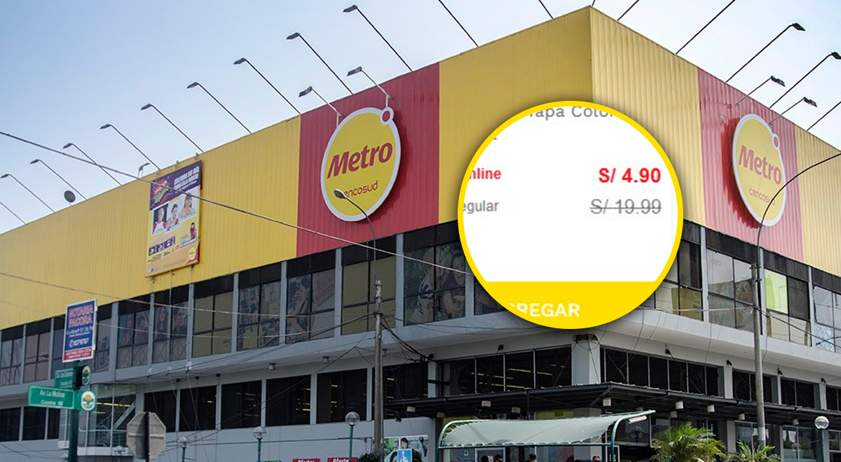 Metro se vuelve loco y remata miles de productos desde los S/4.90 ...