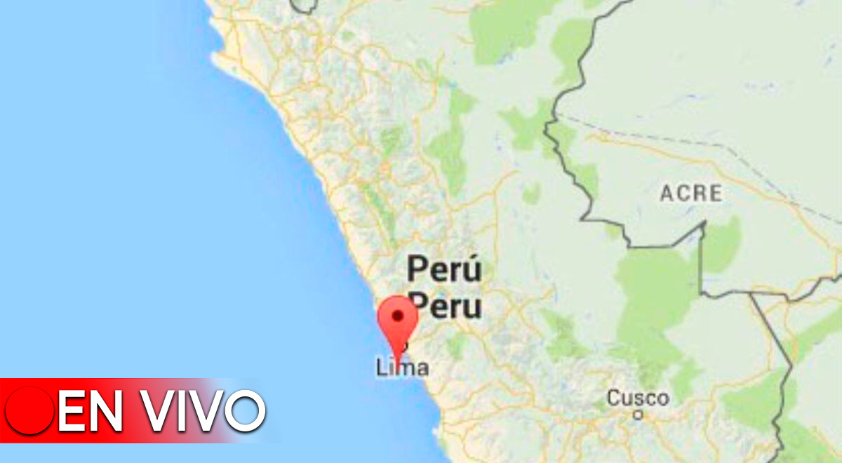 Temblor en Lima hoy, miércoles 29 de octubre: epicentro del último ...