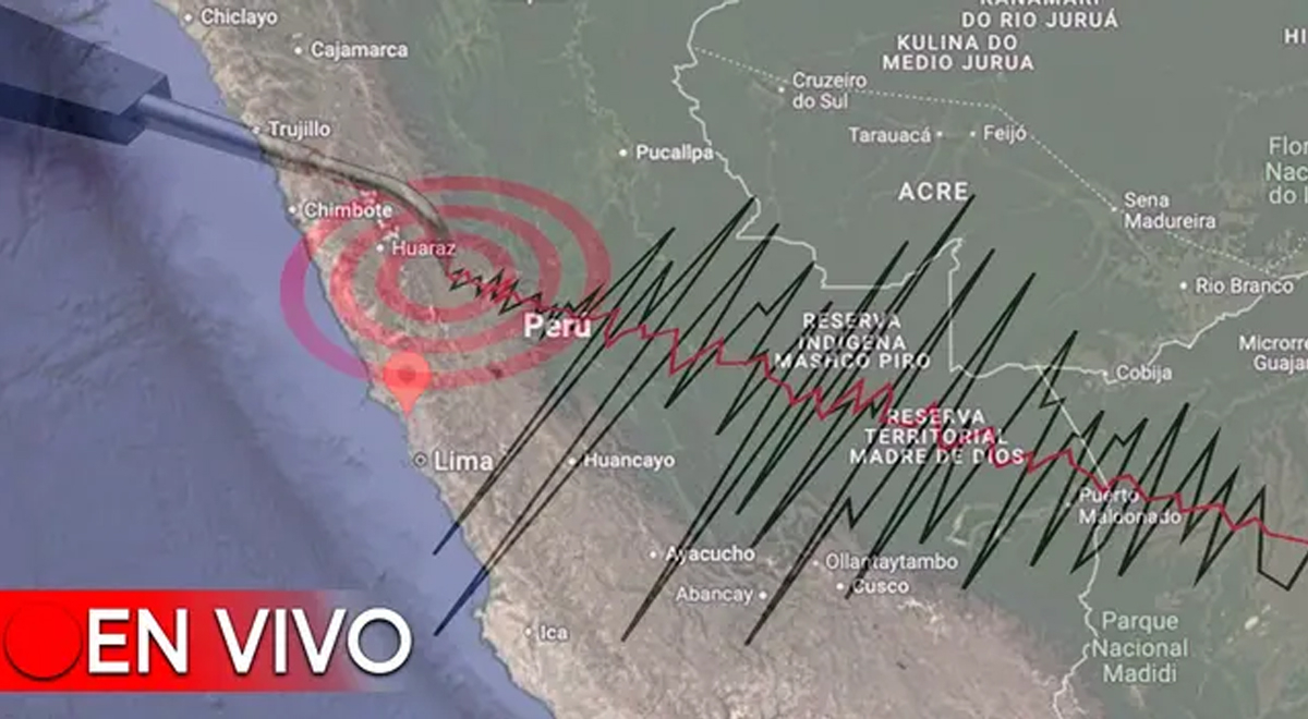Temblor en Lima hoy, domingo 16 de noviembre: epicentro del último ...
