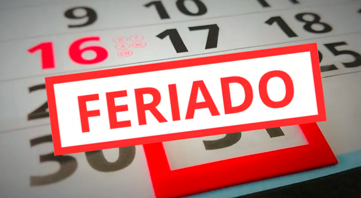 ¿Confirman feriado largo este martes 25 y miércoles 26 de noviembre a ...