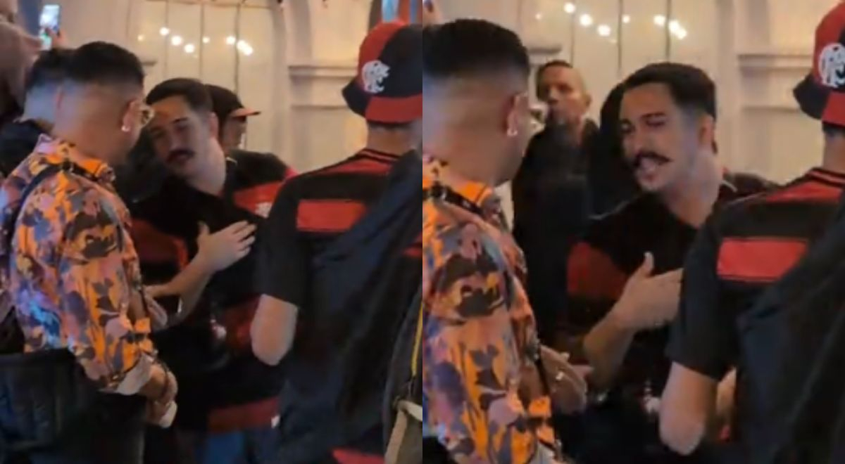 Filtran imágenes de los 'gemelos Paletazo' junto a grupo de hinchas ...