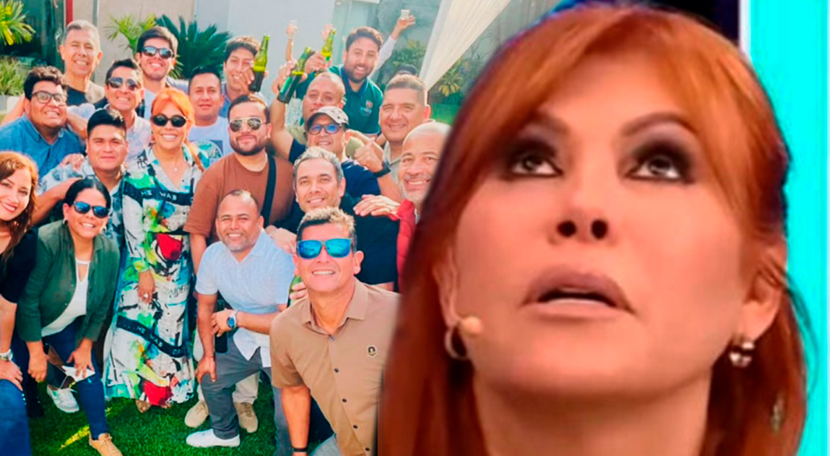 Magaly Medina se REÚNE con su EQUIPO de trabajo de Magaly TV y hace ...