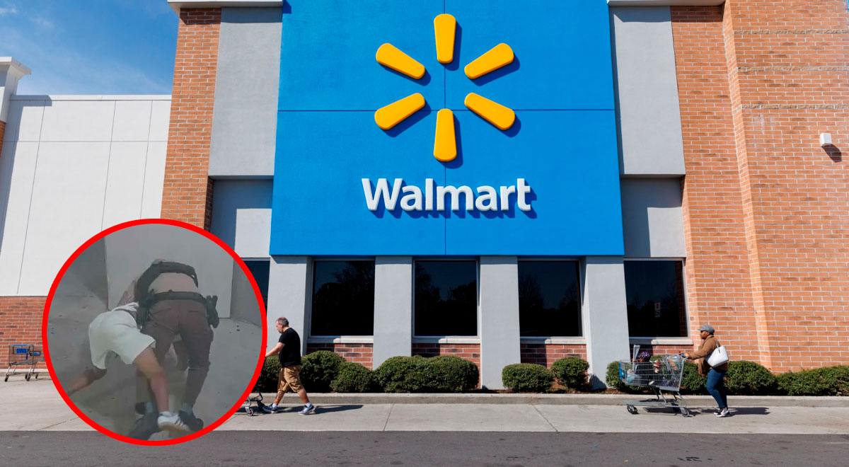 TERROR en Walmart | Hombre armado ingresó a robar al reconocido ...
