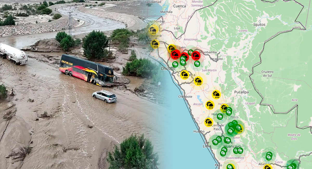 Bloqueos de carreteras EN VIVO: así puedes ver mapa de SUTRAN con vías ...