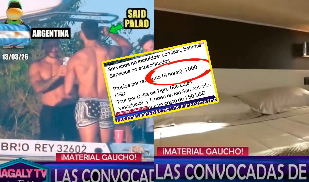 Revelan el ASTRONÓMICO COSTO del yate y el country que alquilaron Mario ...